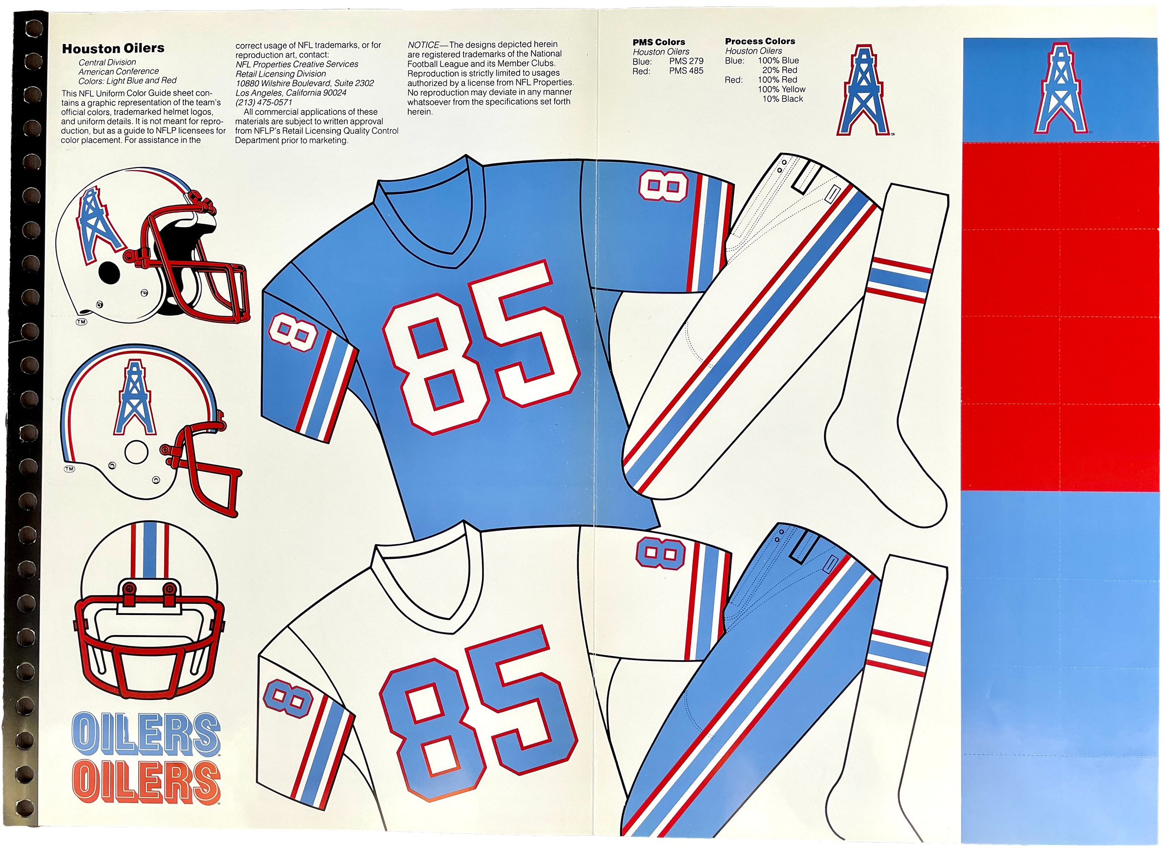 A Deep Dive on the Houston Oilers’ Uniforms - by Paul Lukas