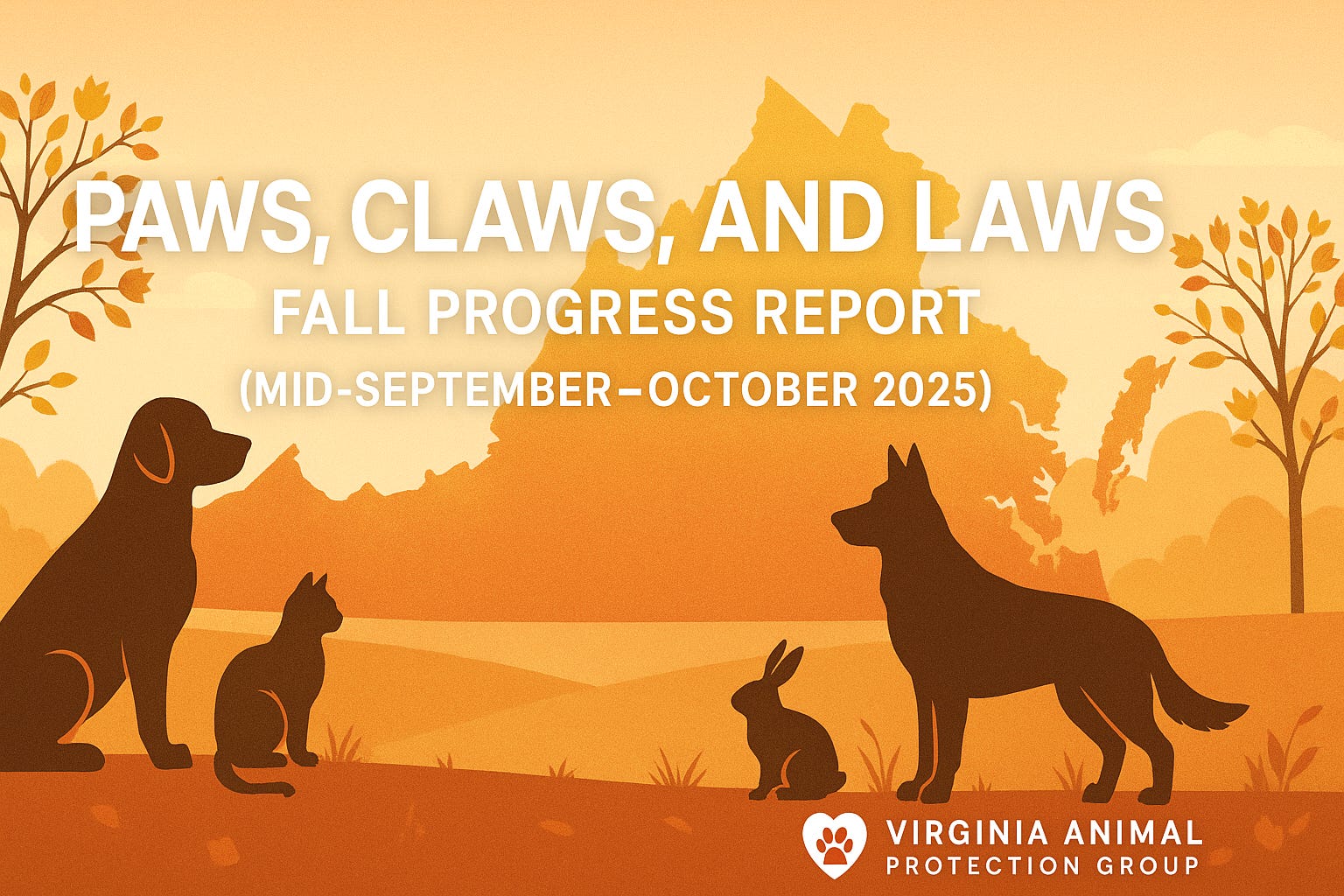 🐾 Paws, Claws, and Laws: Fall Progress Report (Mid-September – October ...