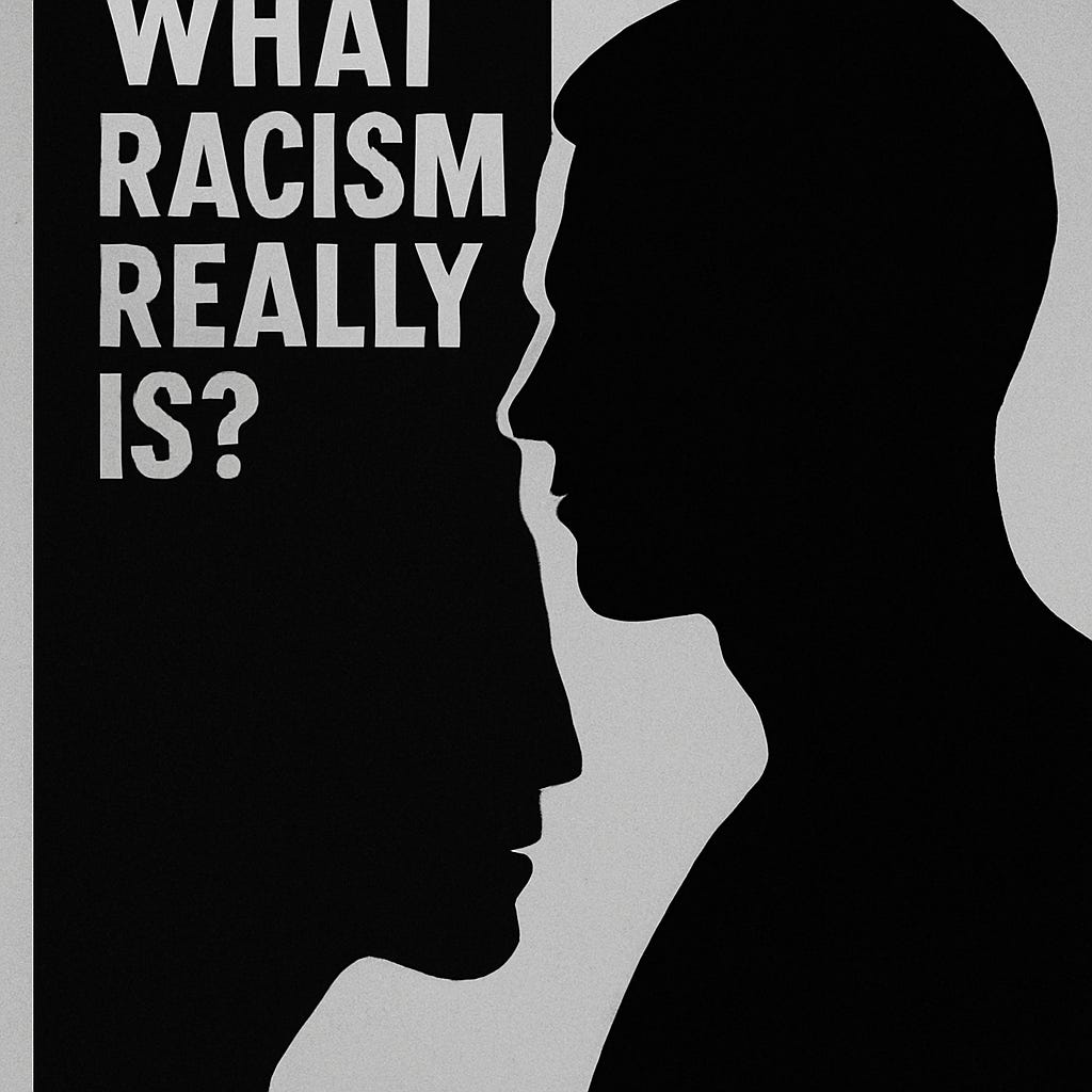 Let's Be Clear: What Racism Actually Is - by Jide Ehizele