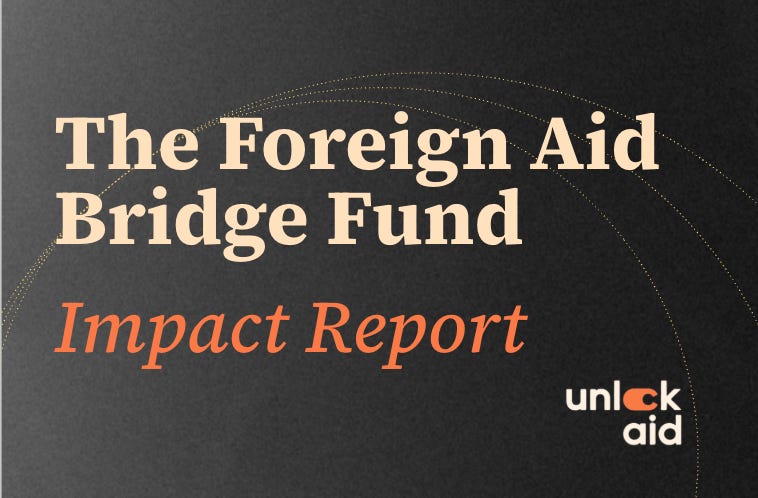 How We Built a $2+ Million Bridge Fund When Washington Froze Aid