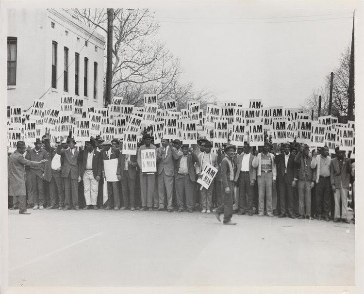 The Design History Behind the "I AM A MAN" Protest Poster