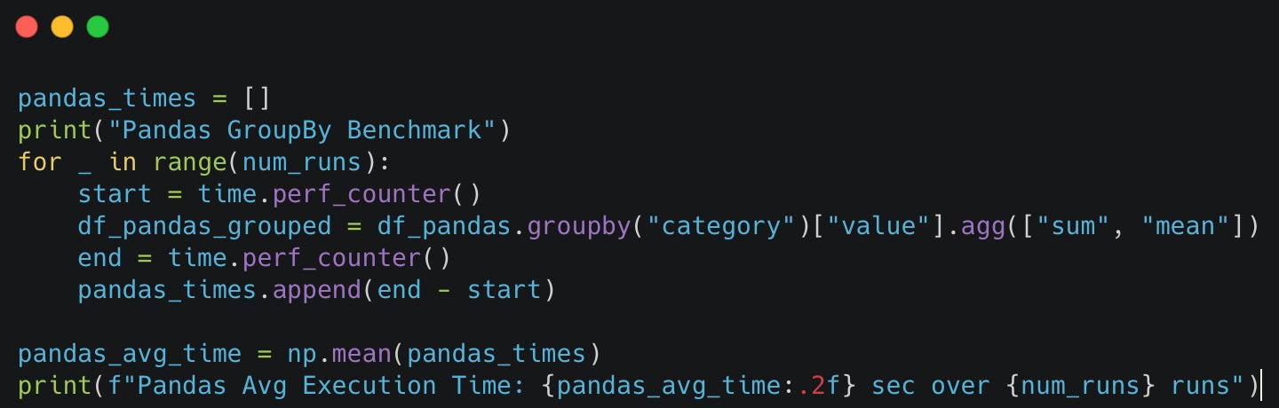 Pandas vs. Polars vs. DuckDB vs. PySpark: Benchmarking Libraries with ...