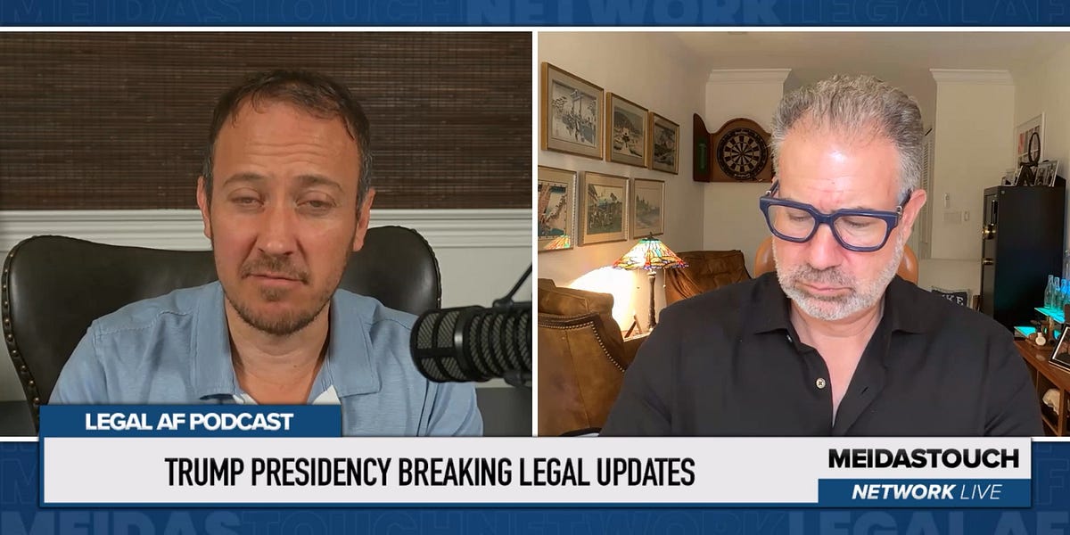 Legal AF Podcast with Michael Popok and Ben Meiselas 10/11/2025 (No-Ads)