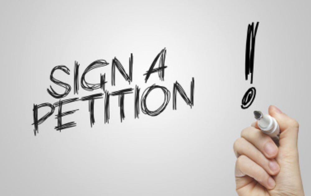 PETITION SIGNING Updated Locations List