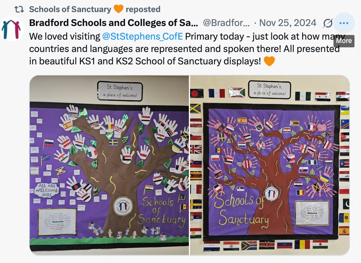 Full List of “Schools of Sanctuary” | UK Reloaded