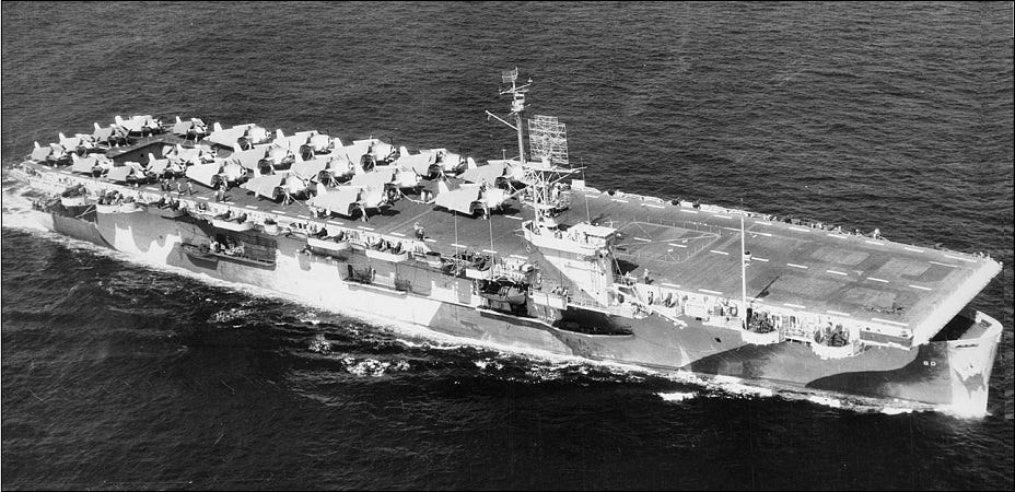 US Navy Escort Aircraft Carriers - by Thomas M Gregg