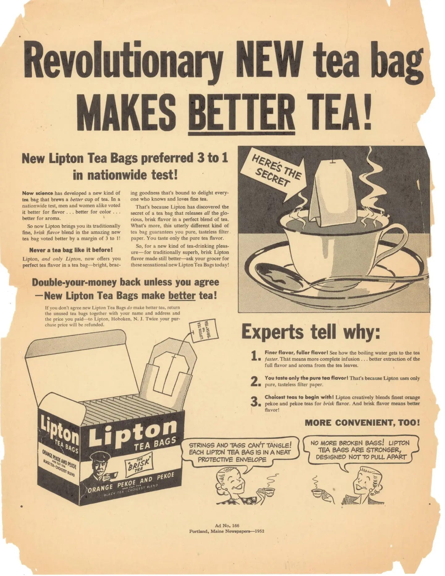 The Invention of the Tea Bag - by daisy - Tea Tidbits