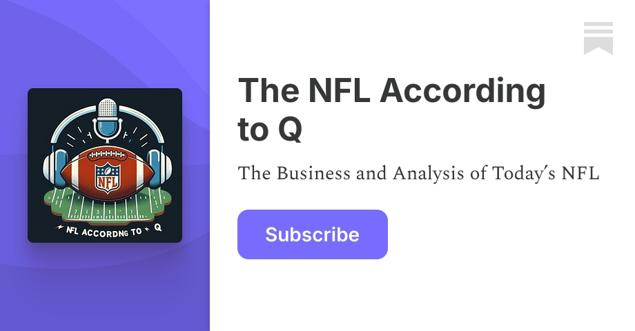 The NFL According to Q | Josh Queipo | Substack