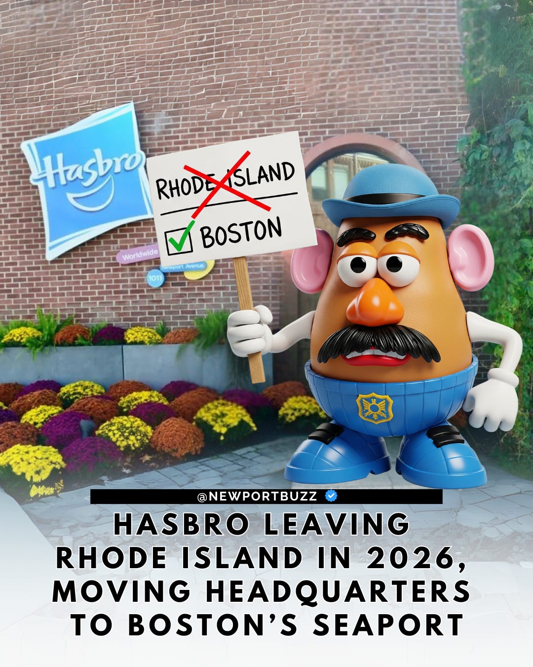 Hasbro Leaving Rhode Island in 2026, Moving Headquarters to Boston’s ...