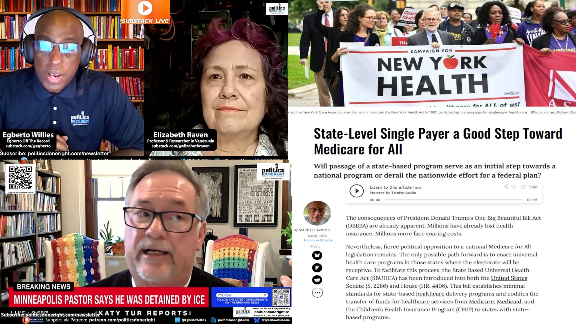 ICE Racial Bias Exposed, Trump’s Venezuela Oil War Deconstructed by ...