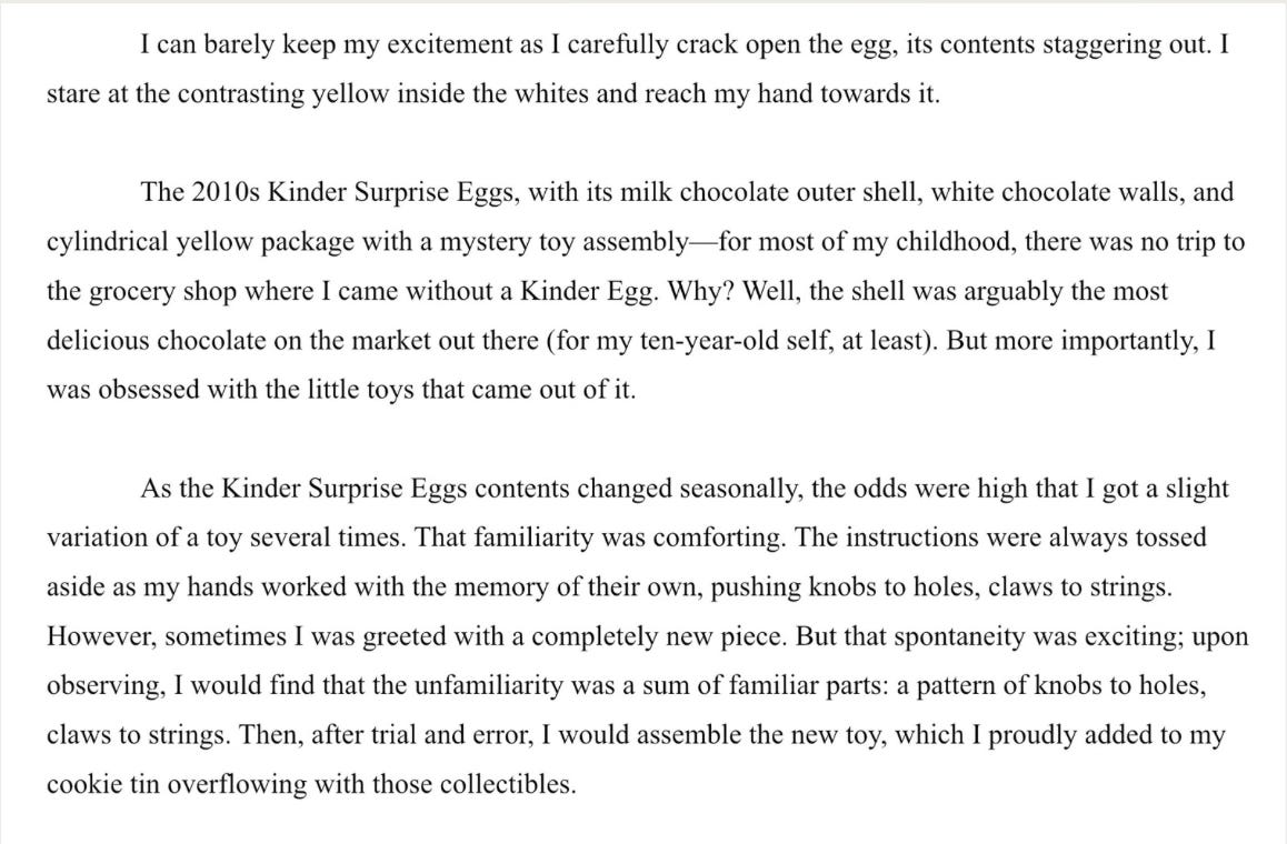 Өндгөн шоколад ба бусад зөвлөмжүүд - Anirchuluu's Substack