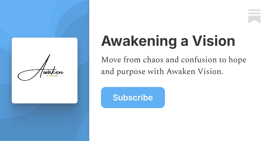 Awakening a Vision | Kari Allen-Hammer, Ph.D. | Substack