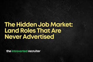 The Introverted Recruiter | Lee Harding | Substack