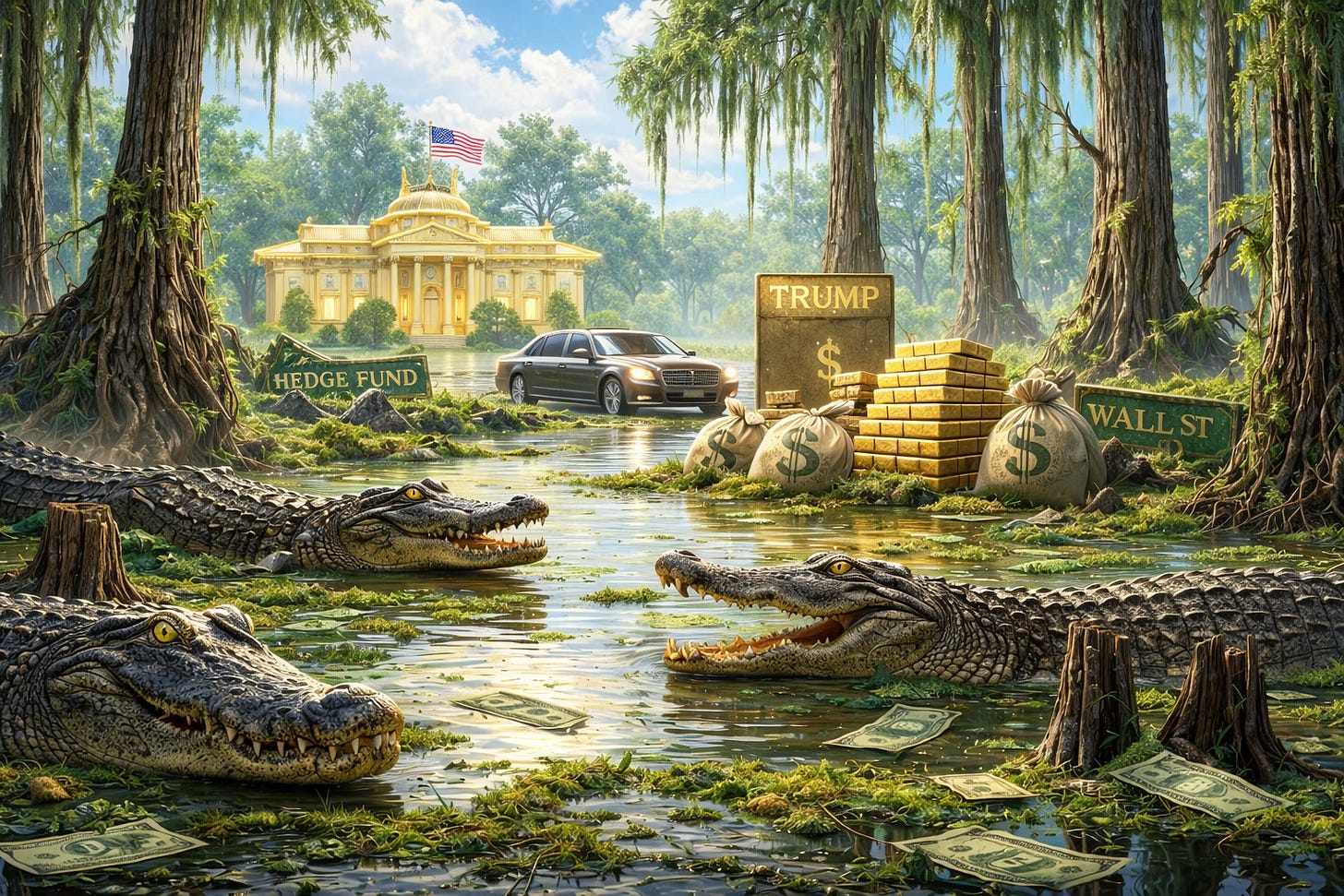 Dear MAGA Voter: He Played You — The Swamp Wasn’t Drained, It Was Sold ...