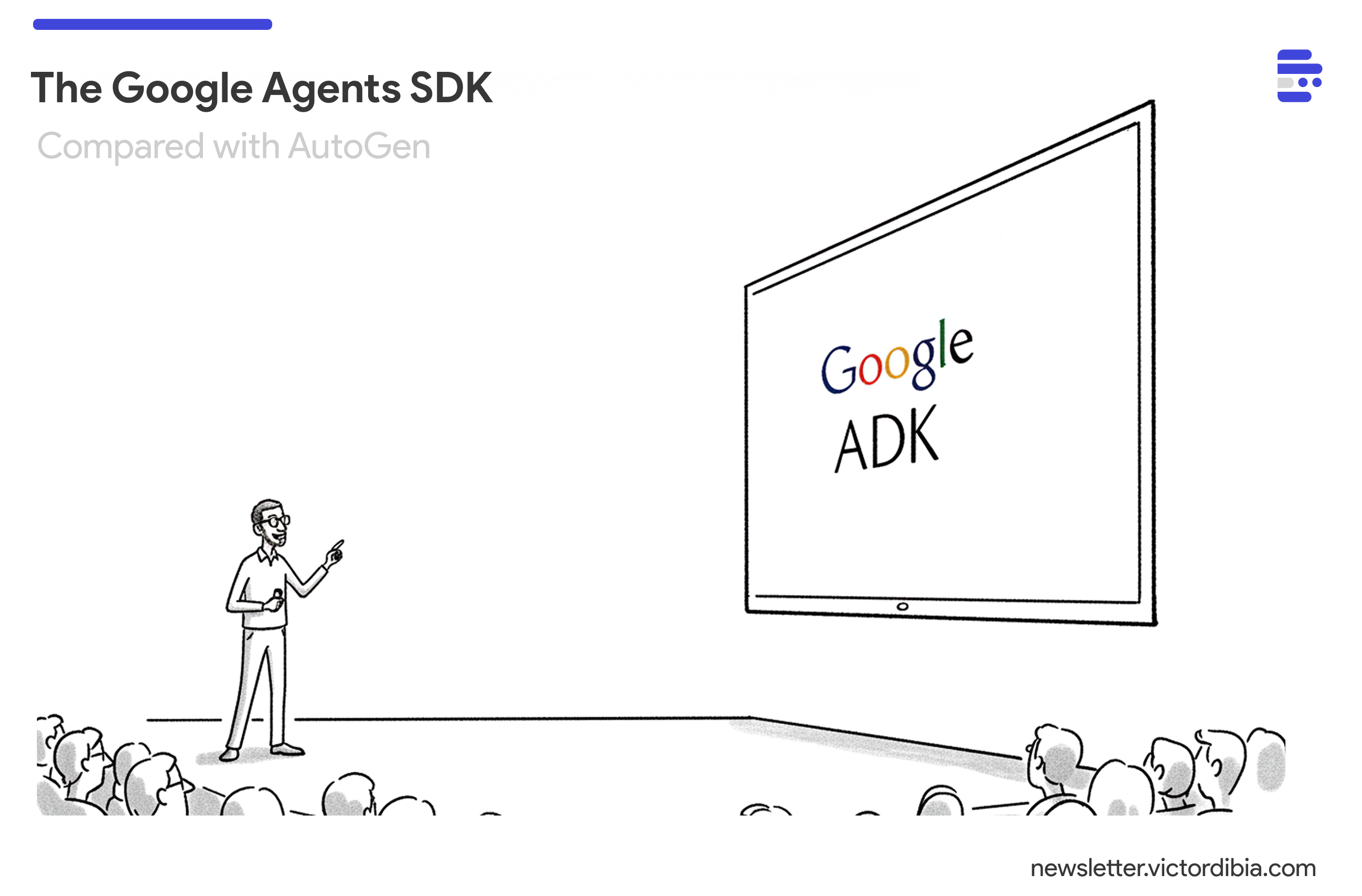 The Google Agents SDK, A2A (Compared with AutoGen)