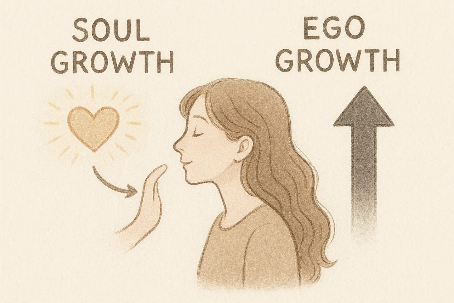 Soul Growth vs Ego Growth — in a Loving Whisper