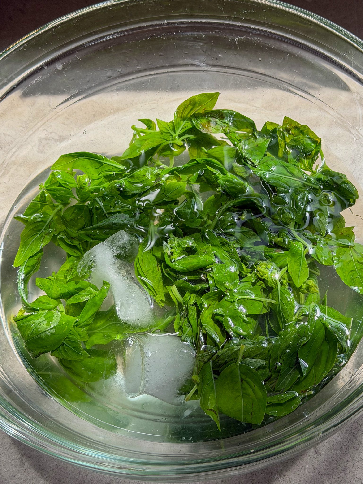 Recipe: Cold Crunchy Spring Veg Salad with Basil Parmesan Dressing