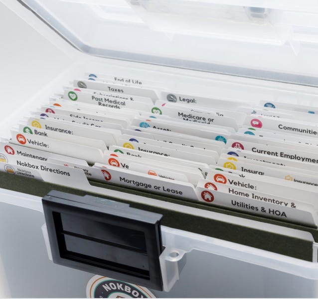 NOK Box: Must-Have Organizational Tool - by Chel