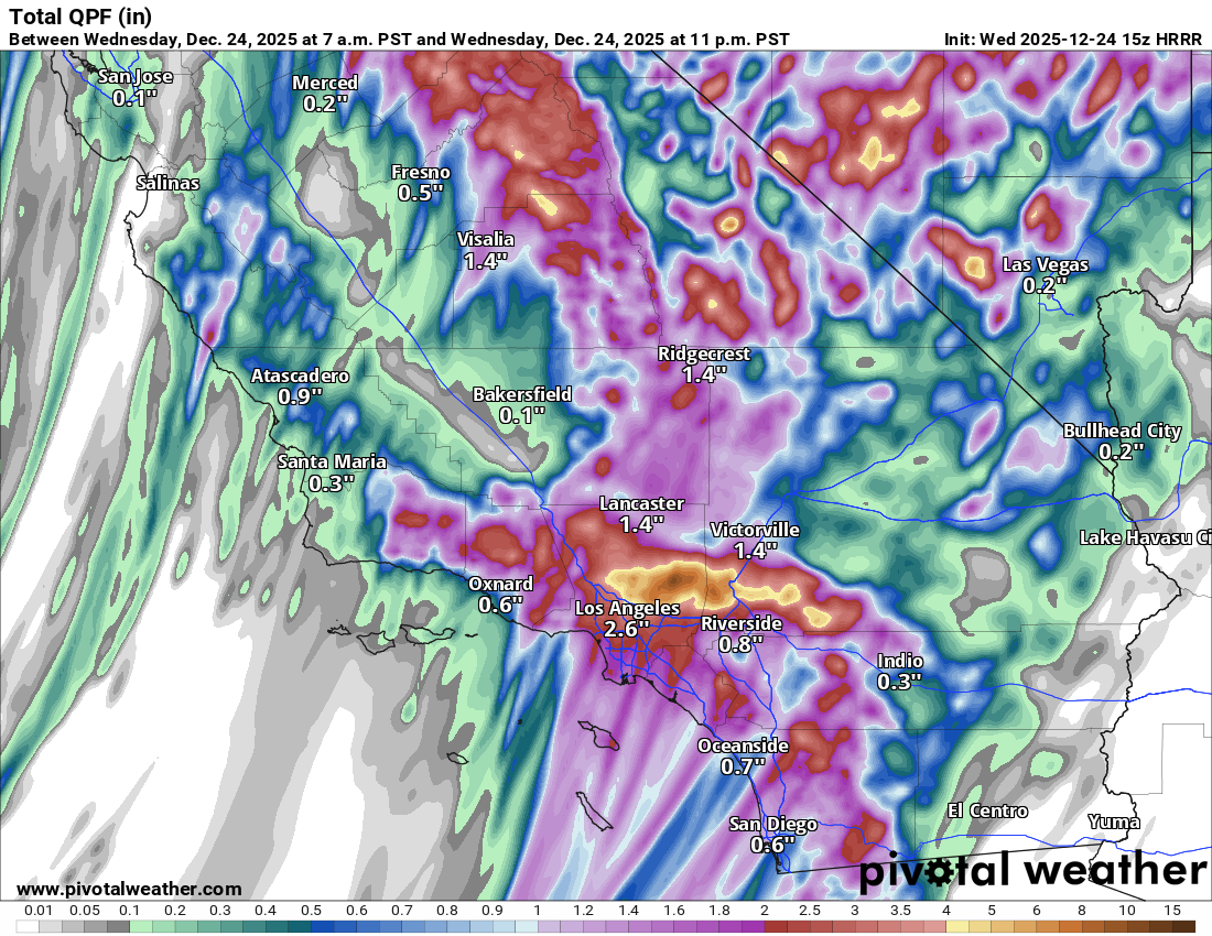High impact weather ongoing in California and to continue through ...