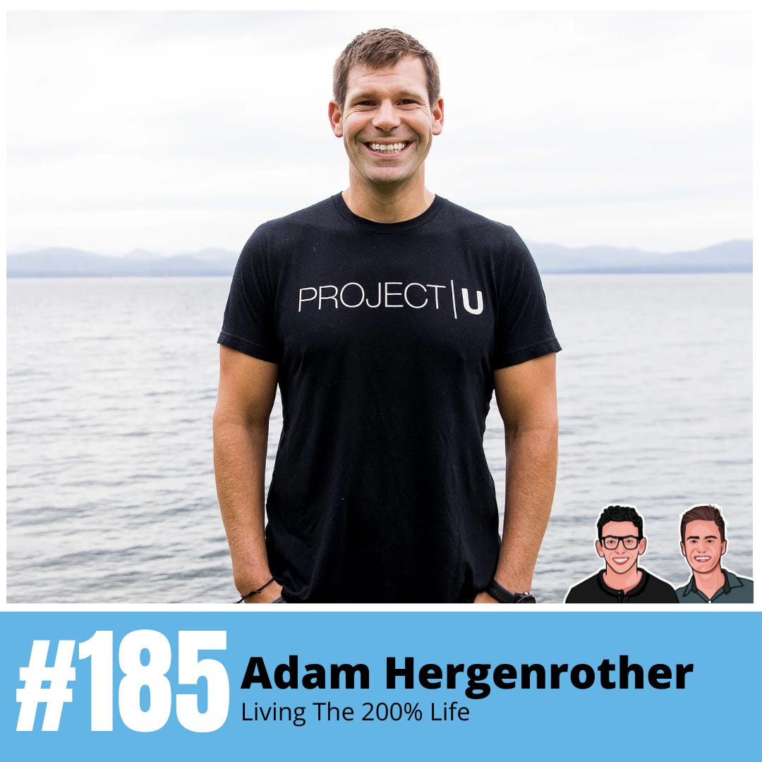 Adam Hergenrother: Living The 200% Life - by Louis Shulman