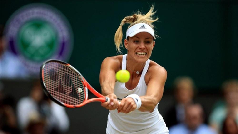 Angelique Kerber Advances at WTA Wuhan - by Curt Johnson