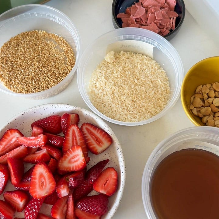 recipe: ice jelly (bing fen) with brown sugar syrup