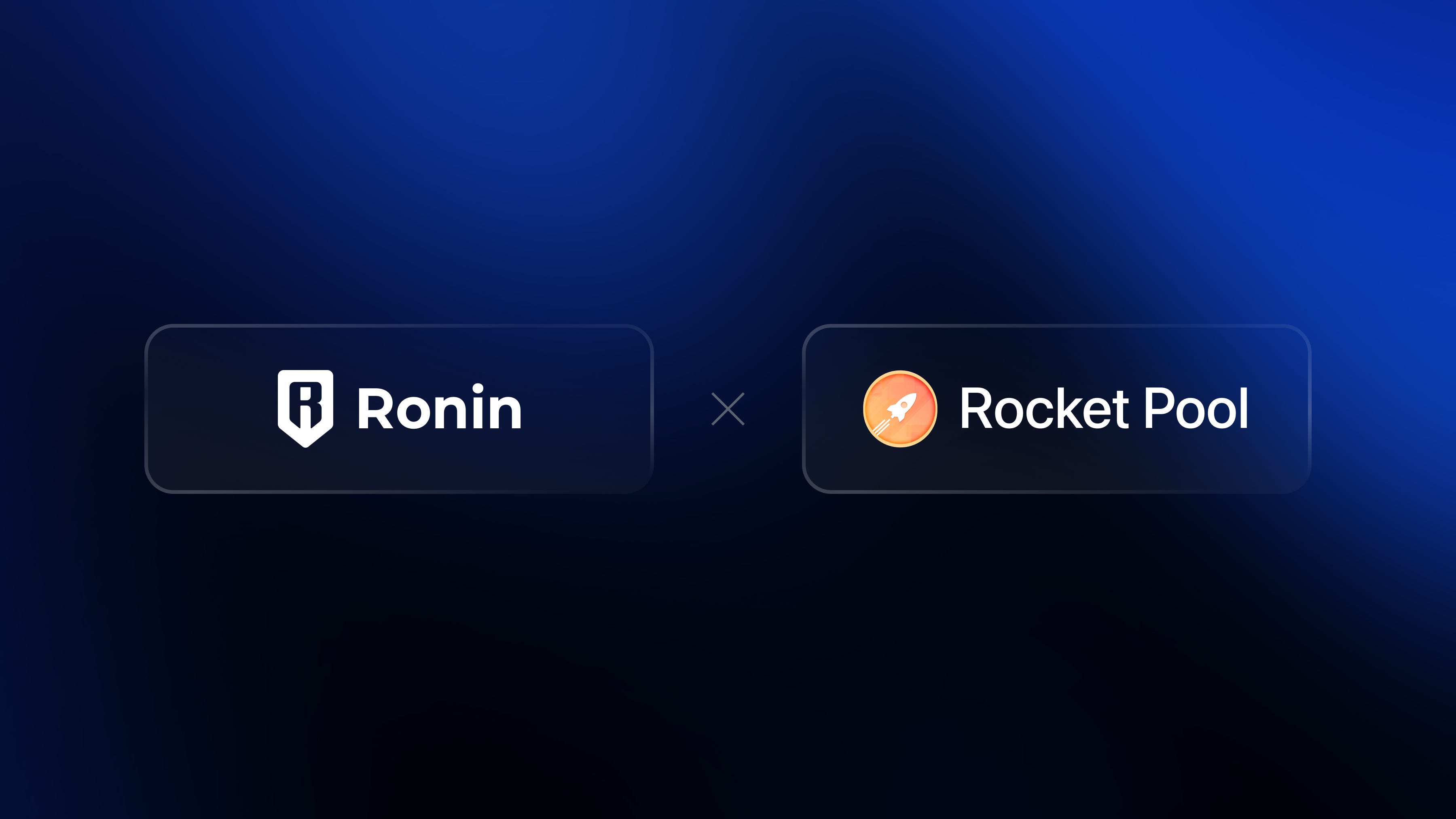 Rocket PoolがRoninで稼働開始！ - Ronin Network公式日本語アカウント