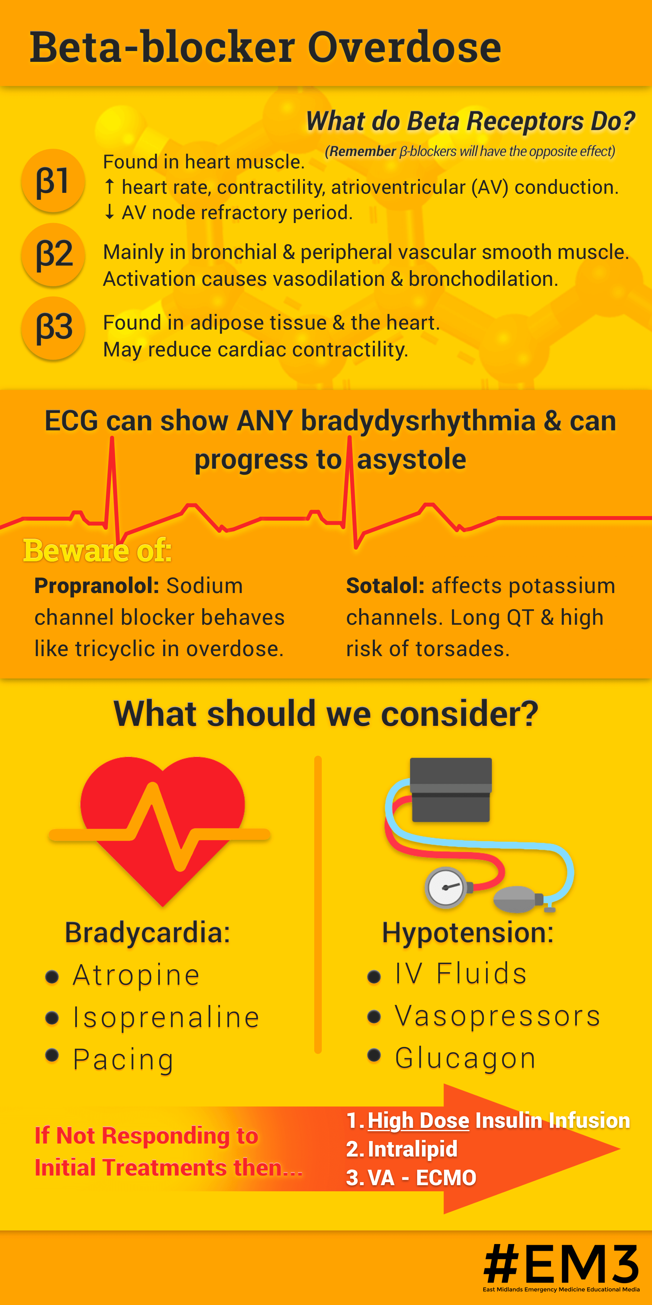 Beta-Blocker Overdose — A Practical ED Guide (TOXBASE-Referenced)