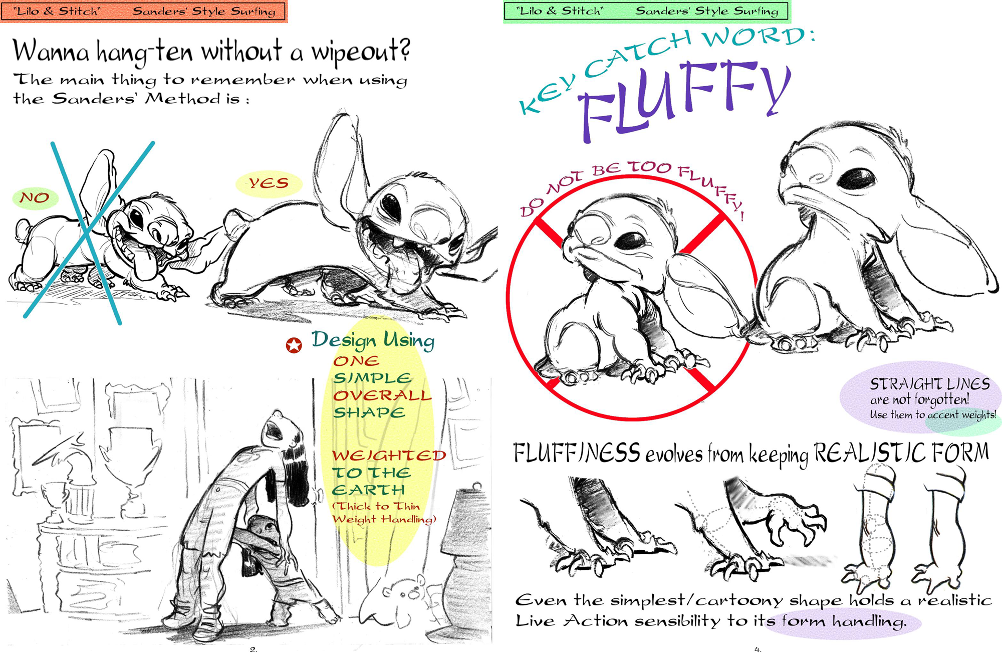 The Shape and Color of 'Lilo & Stitch'