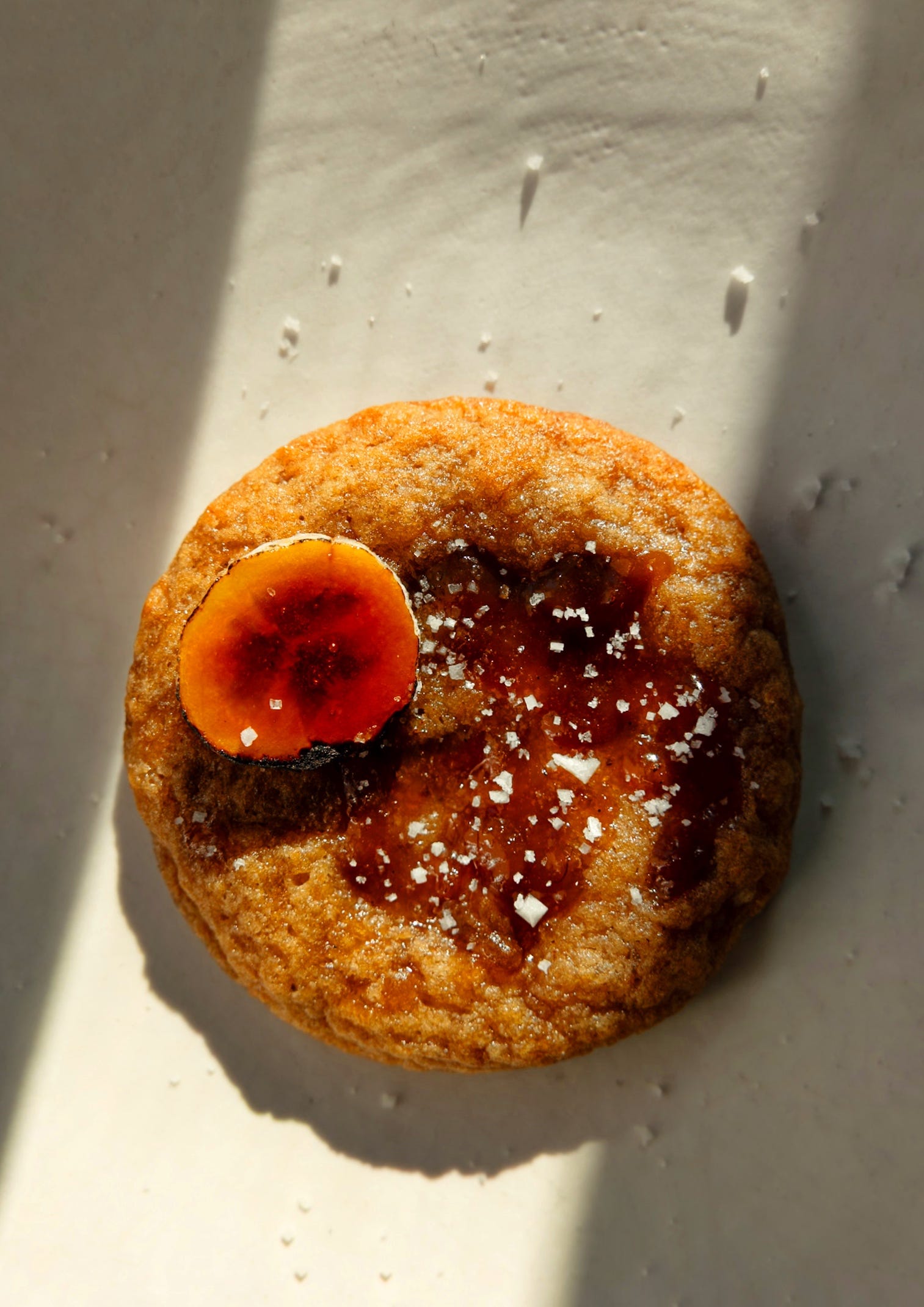 BANANAS 'FOSTER' JAM COOKIES - by Deepika Kalla-Paul