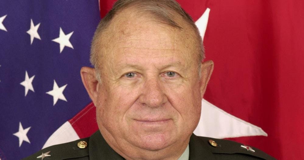 Retired U.S. Army Brigadier General James E. Mace, father of U.S ...