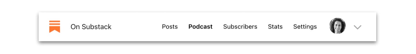 How to use Substack for podcasts - On Substack
