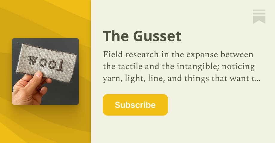 The Gusset | Sarah C Swett | Substack