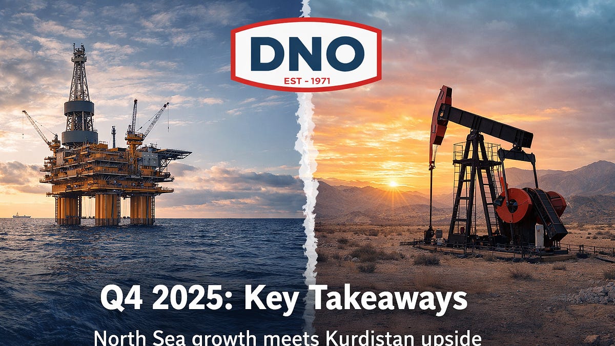 DNO Q4 2025: Key Takeaways - by Sigbjørn Hovda