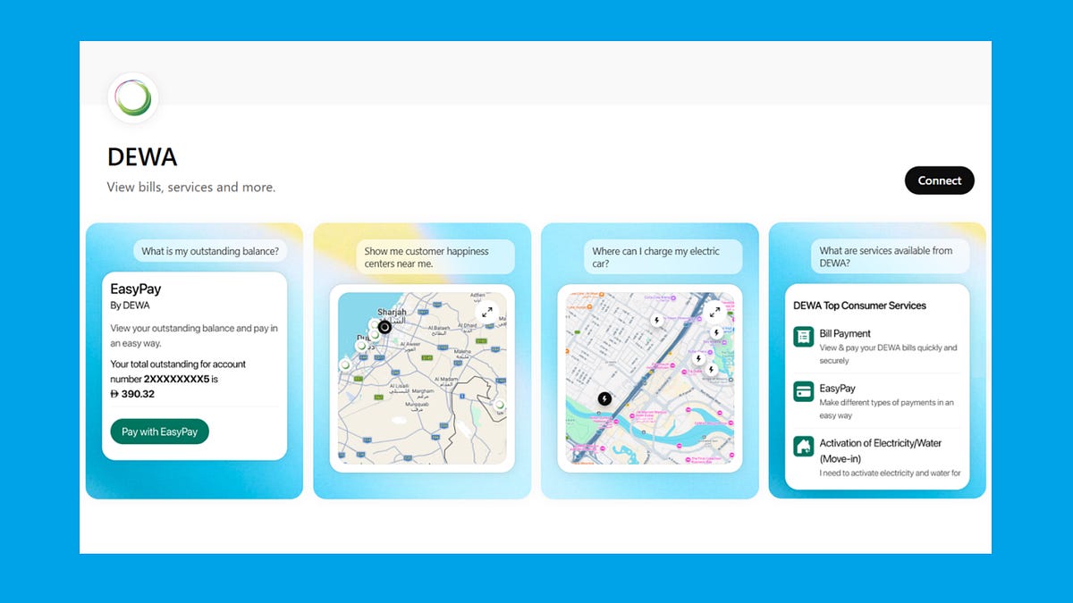 DEWA becomes first utility worldwide on ChatGPT platform