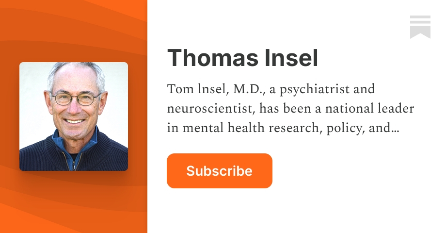 Chat GPT and Me - Thomas Insel