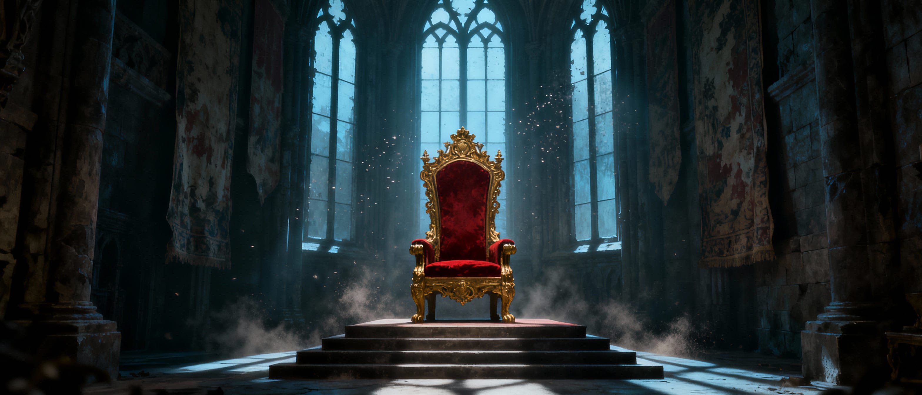 The Throne Is Never Empty - by Dennis Freeland