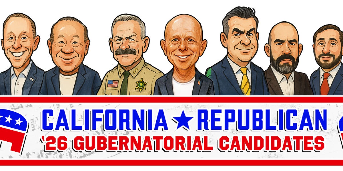 2026 Republican Candidates for California Governor