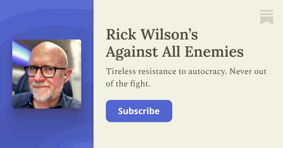 About - Rick Wilson’s Against All Enemies