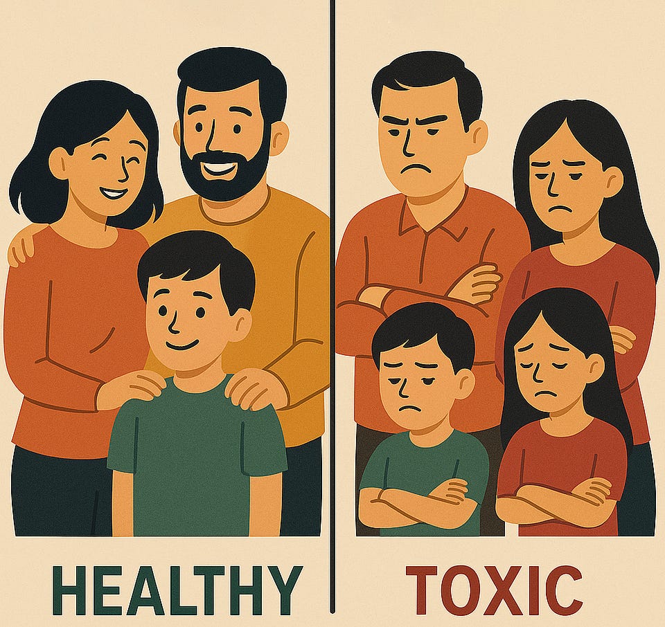 The Healthy vs. Toxic Family: Where Does Yours Fall?