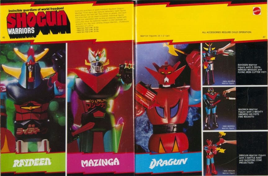 The Legacy of Mattel's Shogun Warriors