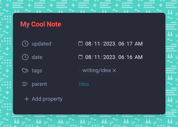 Harnessing the Power of Metadata: A Deep Dive into Obsidian’s ...