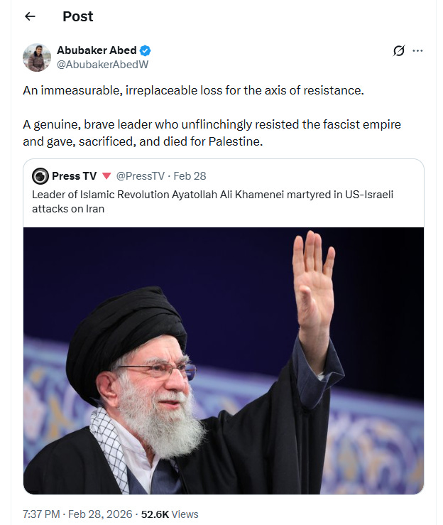 Abubaker Abed: Journalist or a Dangerous Hamas Terror Propagandist?
