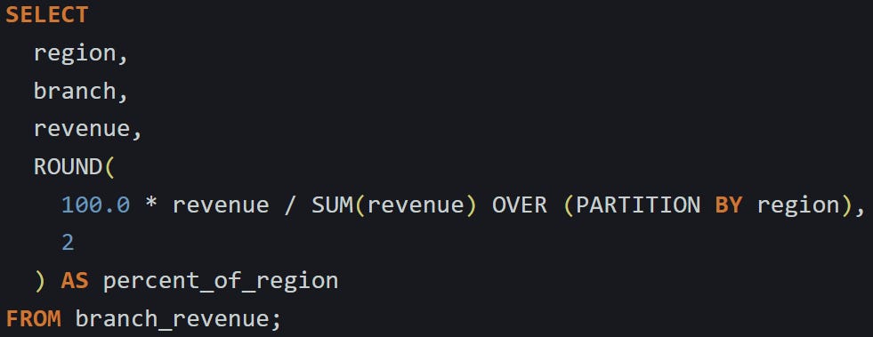Comparing Rows with SQL Window Functions
