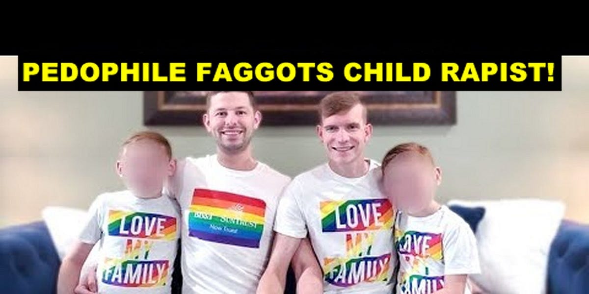 Pedophile Child Rapist LGBT Faggots William & Zachary Zulock Raped ...