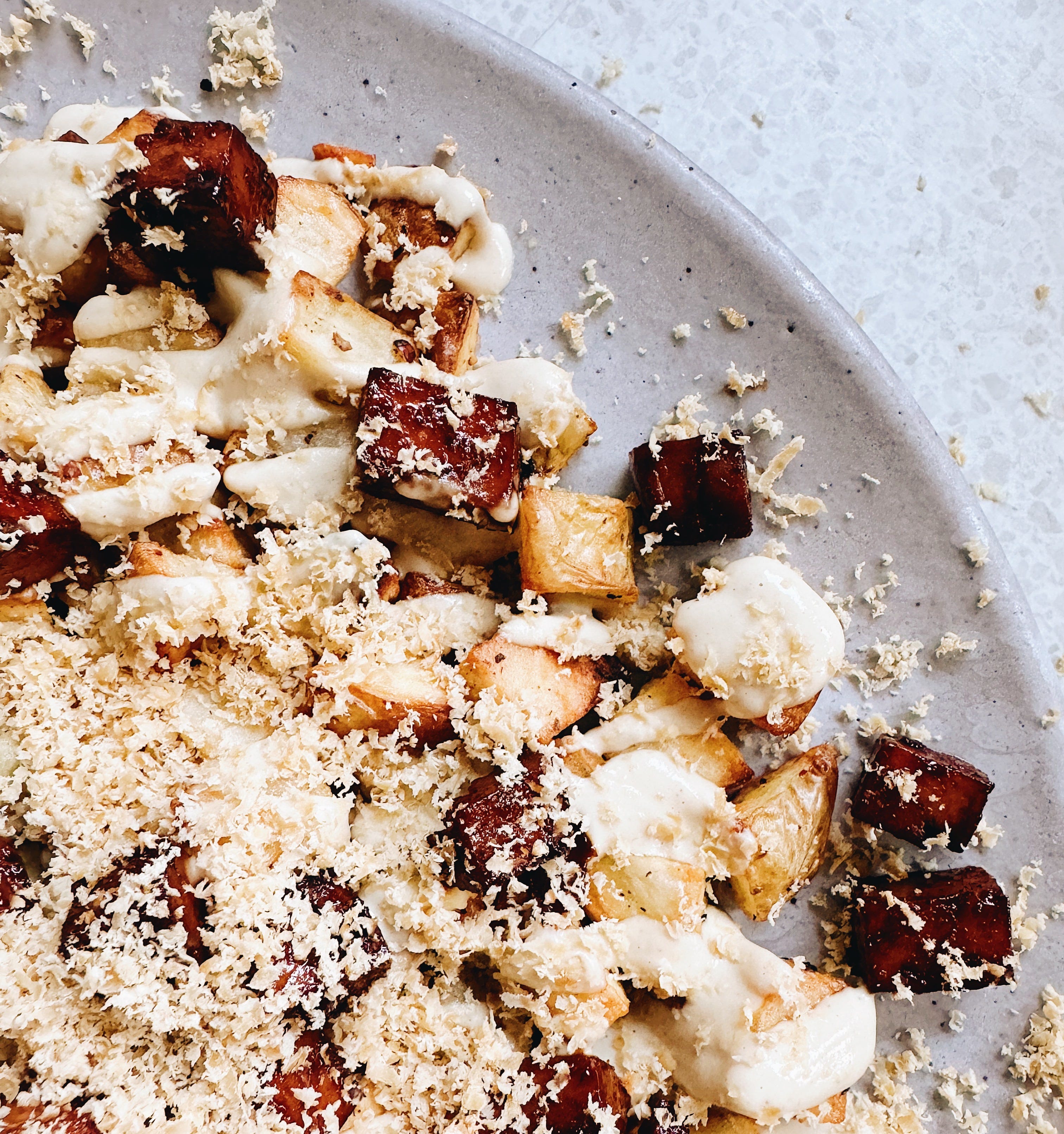 roast potato parm caesar - by Ellie Phoebe Brown