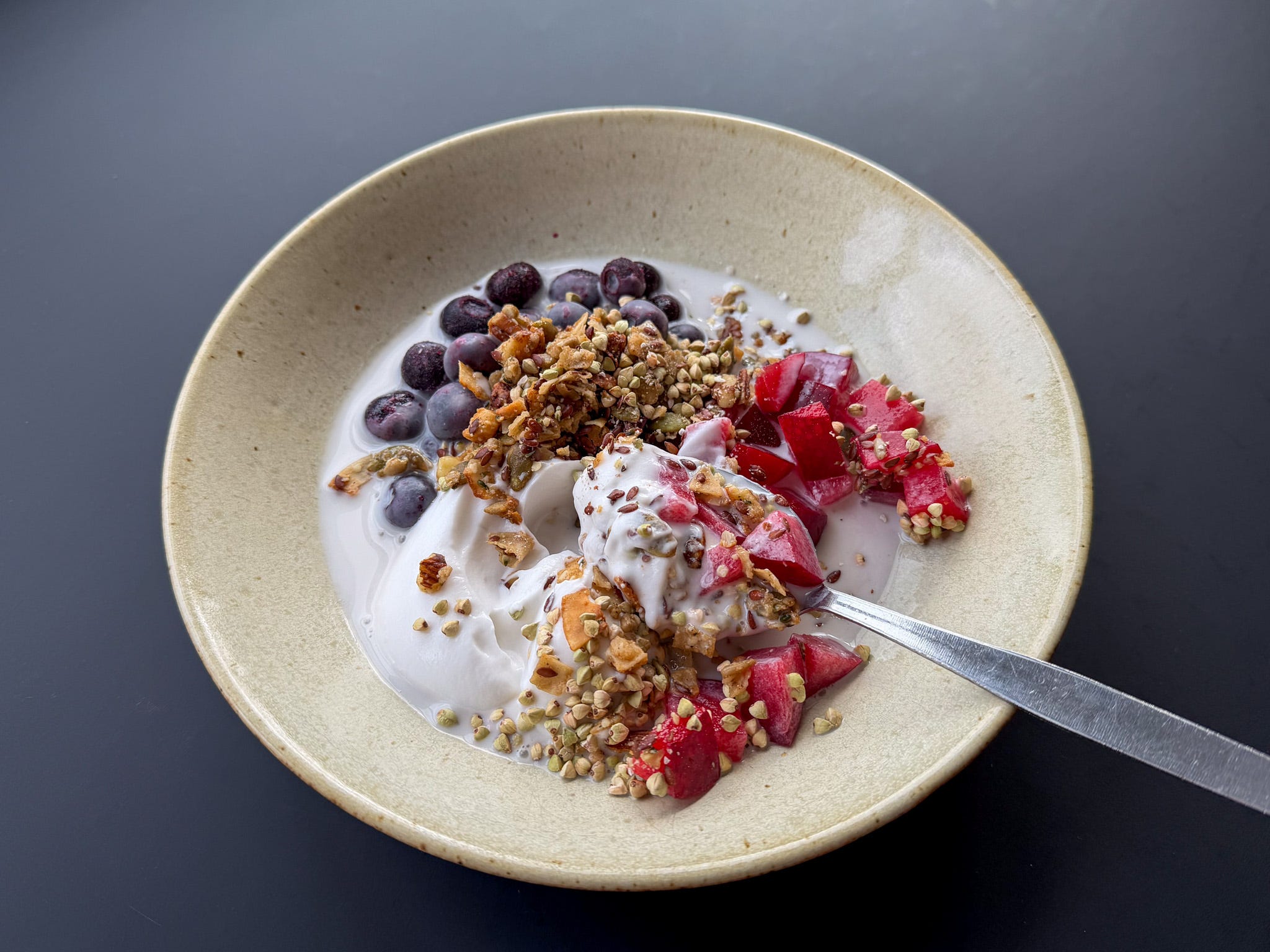 Cereal for Grown-Ups: Hazelnut Butter Granola