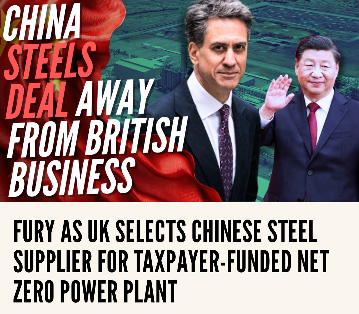 Darren Grimes (@darrengrimes): "Some are angry to see Chinese steel ...