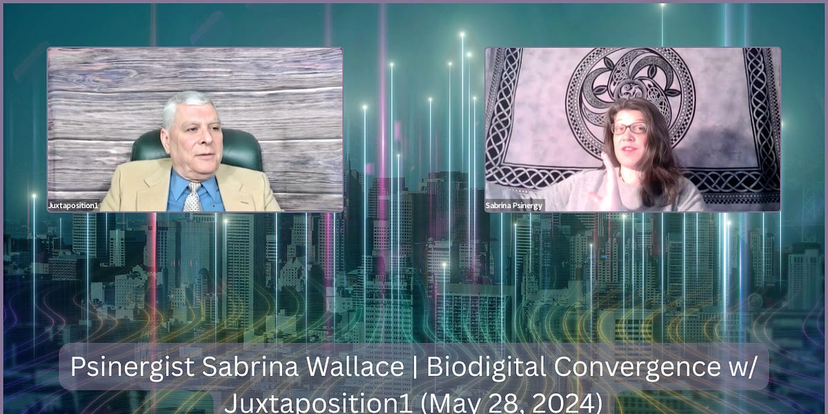 Psinergist Sabrina Wallace | Biodigital Convergence w/ Juxtaposition1