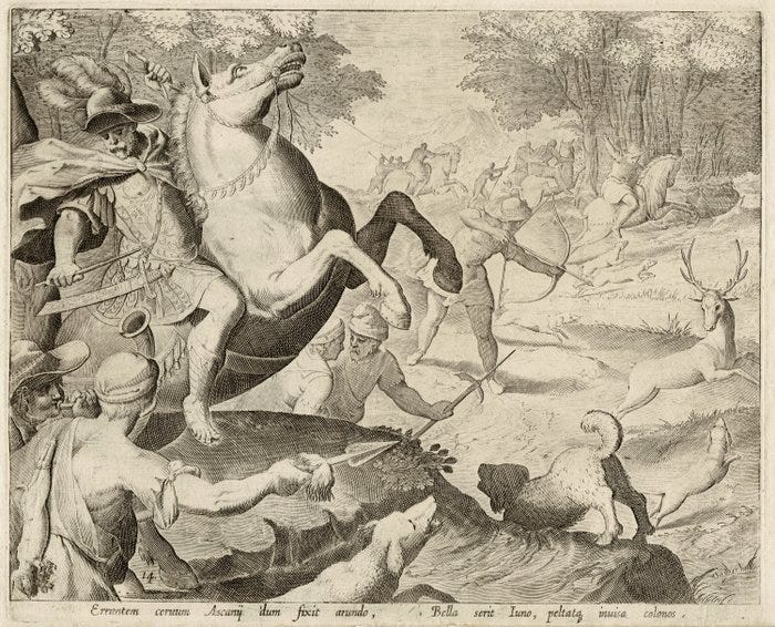 Landscape with Ascanius Shooting the Stag of Sylvia
